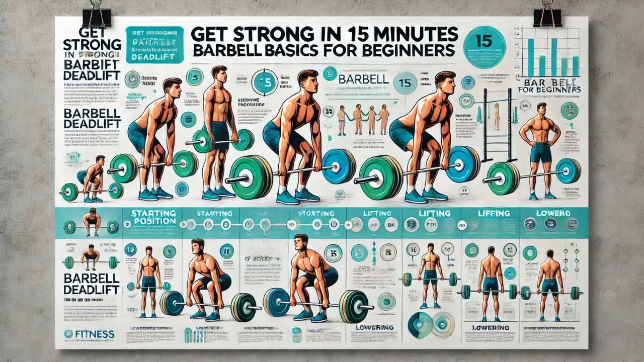 Get Strong In 15 Minutes: Barbell Basics For Beginners 2025